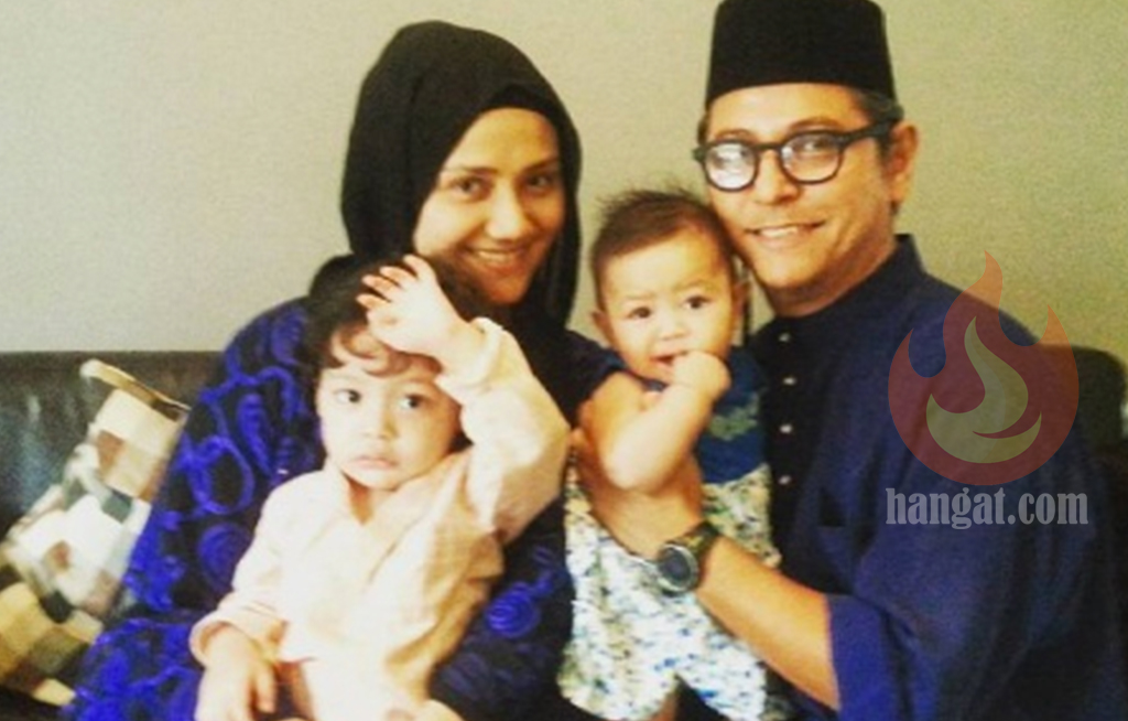 7 Gambar Bade Hj Azmi Bersama Isteri & Sepasang Anak Comel - Murai MY