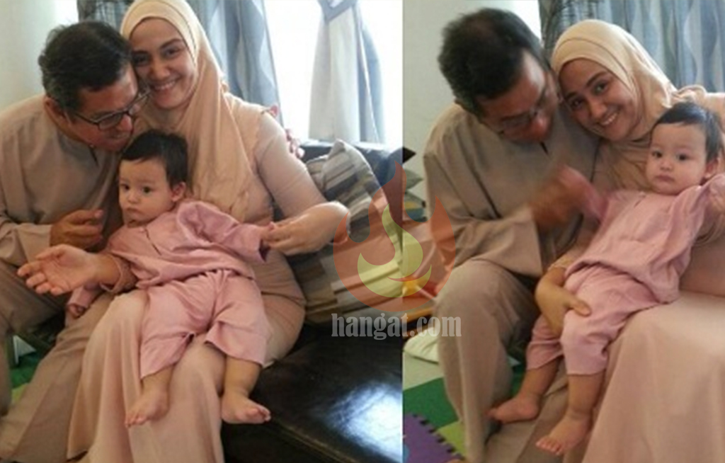 7 Gambar Bade Hj Azmi Bersama Isteri & Sepasang Anak Comel - Murai MY