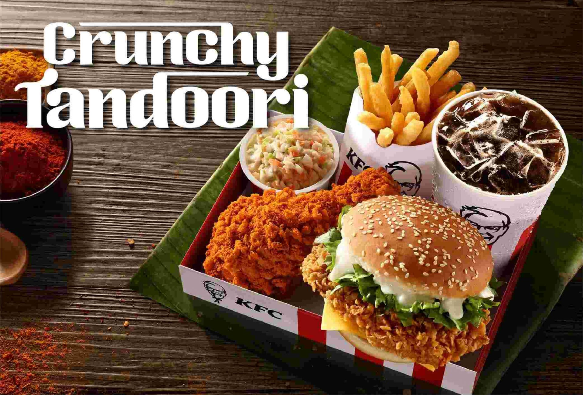 KFC Malaysia Perkenal Menu Baharu, Crunchy Tandoori - Murai MY