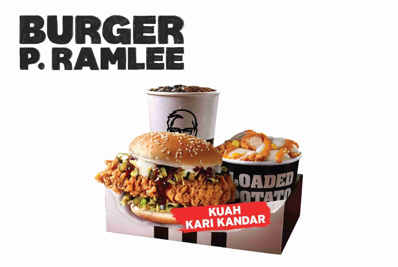 Rasa Kari Nasi Kandar! KFC Malaysia Perkenal Burger P.Ramlee Untuk Masa ...