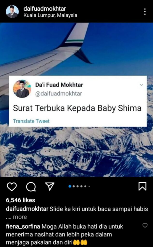 Giliran Da'i Fuad Pula Tegur Video Gelek Baby Shima, Memang 'Deep ...