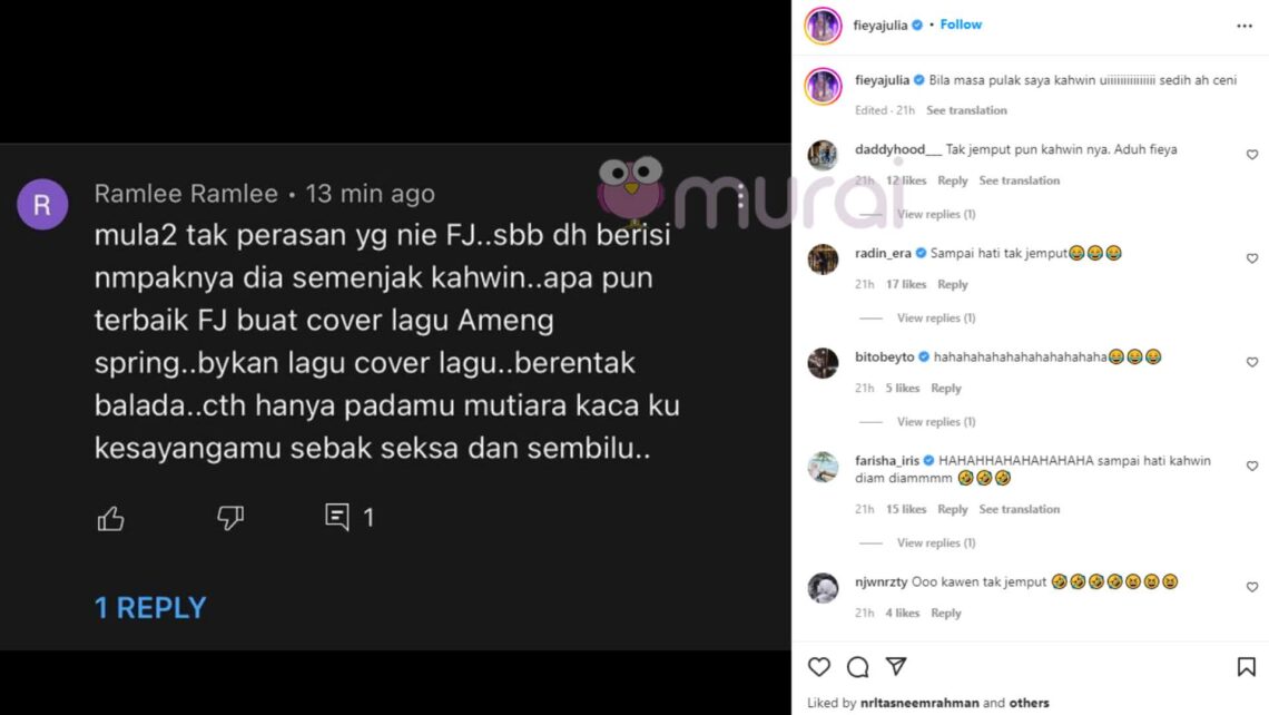 Netizen Dakwa Semakin Berisi Selepas Kahwin? Ini Respon Fieya Julia ...