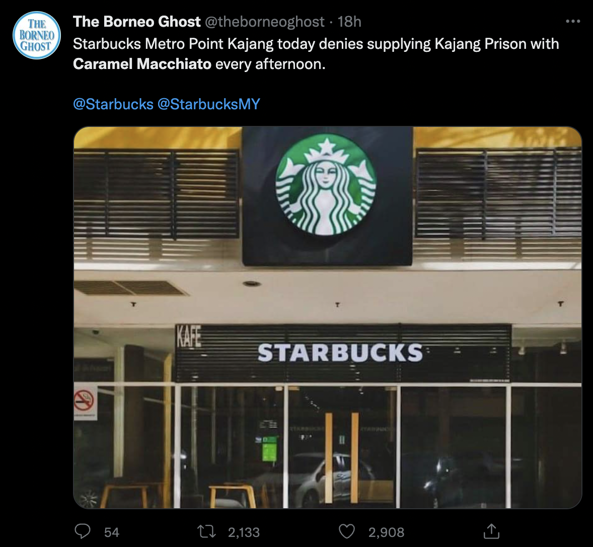 Ramai Bayangkan Jualan Caramel Macchiato Bakal Melonjak di Starbucks - Murai MY
