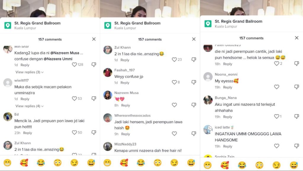 '2 in 1 La Dia Ni'- Nazreem Musa Tampil Elegan Dengan Busana Pink ...