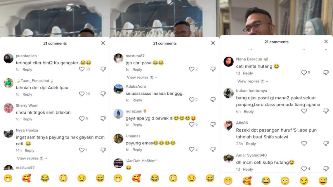 'Payung Emas Ada?'- Gurauan Shaheizy Sam Untuk Isteri Buatkan Netizen Risau - Murai MY