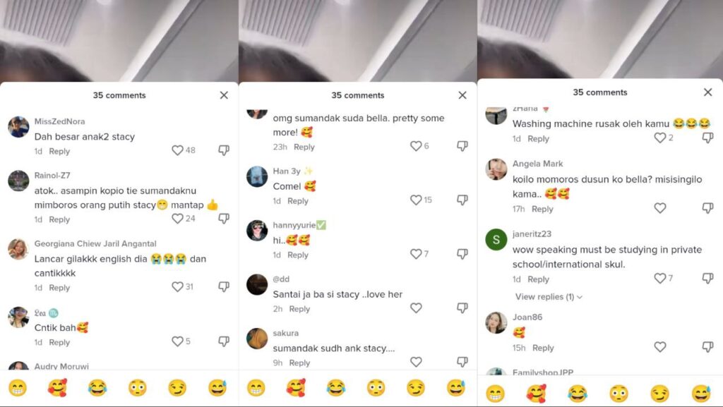 'Sumandak Sudah'- Slang Sabah Inggeris Anak Stacy Dipuji - Murai MY