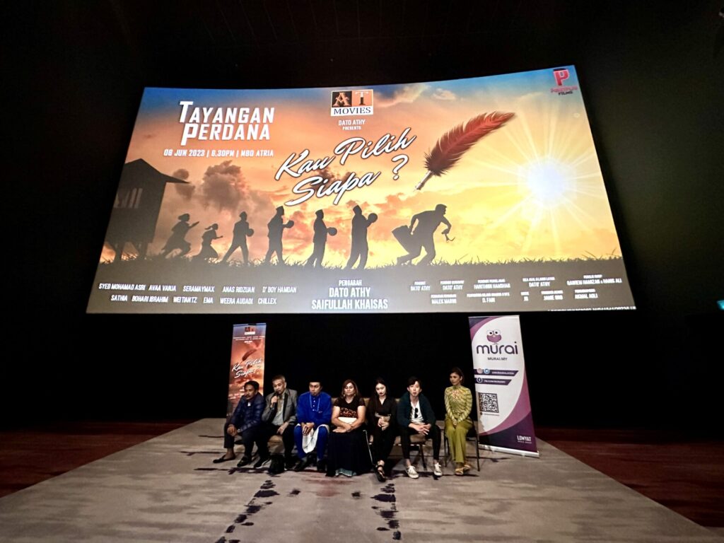 [VIDEO] Sekitar Majlis Pelancaran Filem KAU PILIH SIAPA, Arahan Sulung Saifullah Khaisas - Murai MY