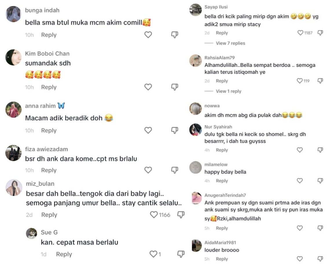 [VIDEO] Netizen Teruja Lihat Stacy Rakam Akim Berjalan Dengan Bella ...