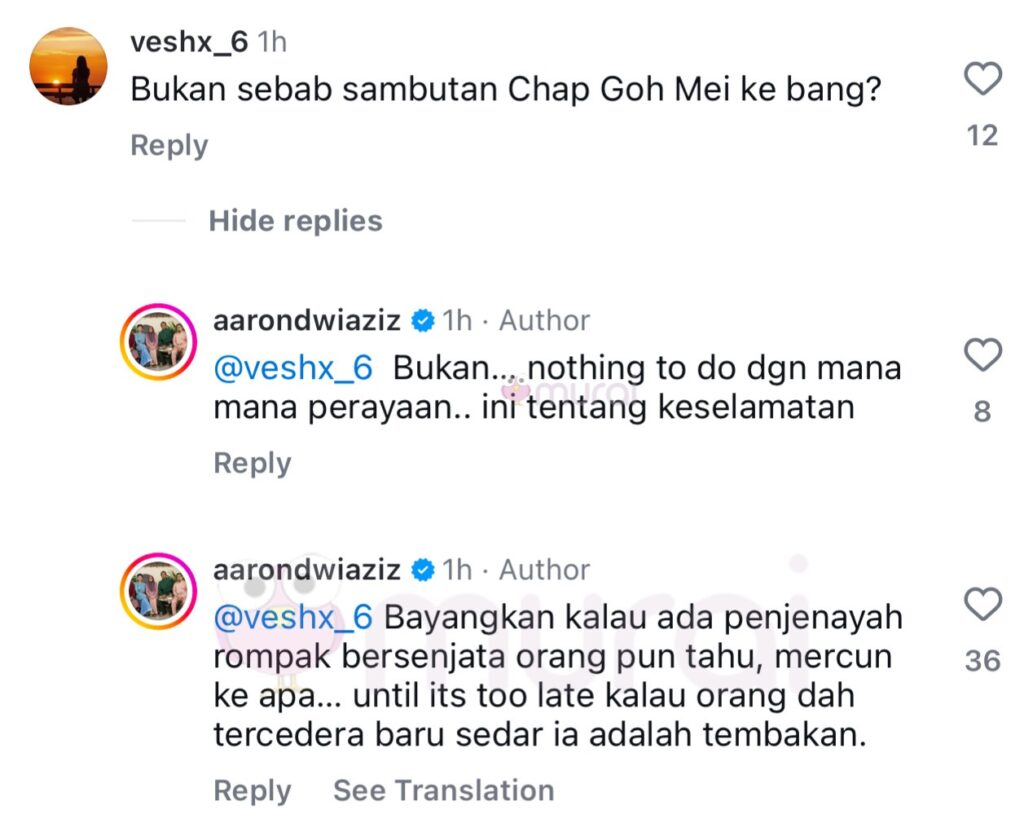Aaron Aziz Luah Rasa Bimbang Susulan Kejadian Tembakan Di Setia Alam ...