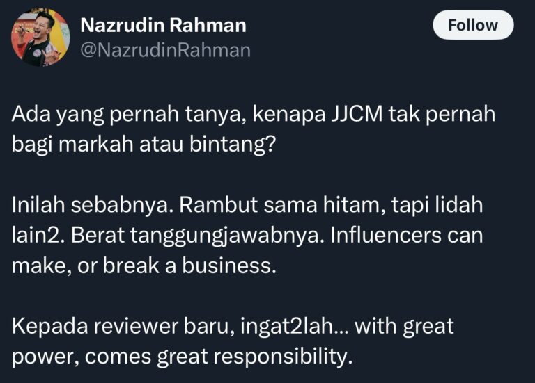 Naz Rahman Bersuara Sebab JJCM Tak Pernah Beri 'Markah', Cetus Pelbagai ...