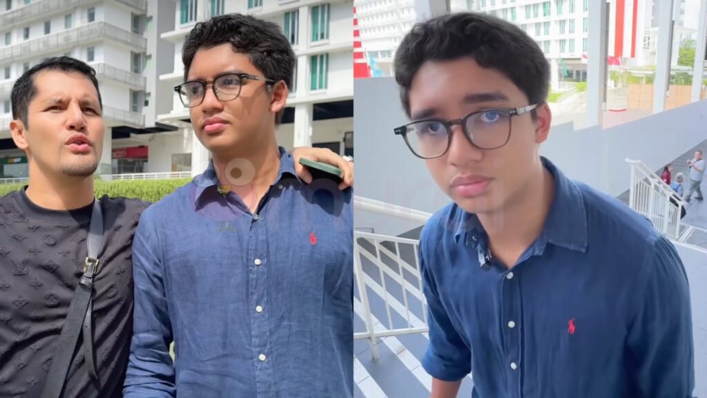 Aliff Syukri Terharu Lihat Ammar Ahyan Daftar Masuk Kolej-"Ammar Ni Nampak Je Blur, Tapi ...