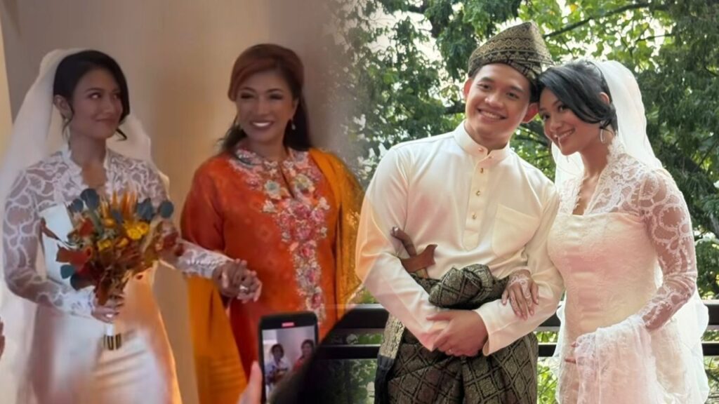 Anak Tiara Jacquelina & Arwah Hani Mohsin Sah Isteri Abang Saef Hud, Majlis Pernikahan Eksklusif ...