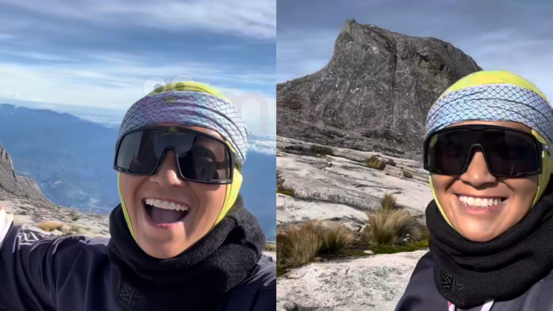 [VIDEO] Fara Fauzana Berjaya Tawan Puncak Gunung Kinabalu - Murai MY