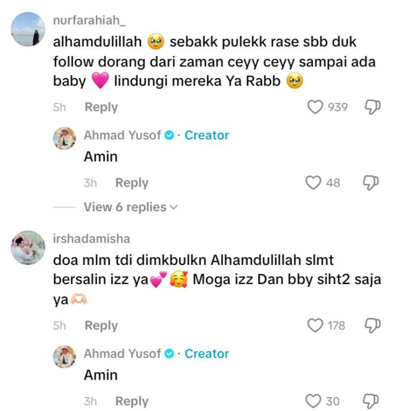 Beymad Timang Anak Pertama, Ramai Ucap Tahniah- 'Sebak Pula Rasa ...