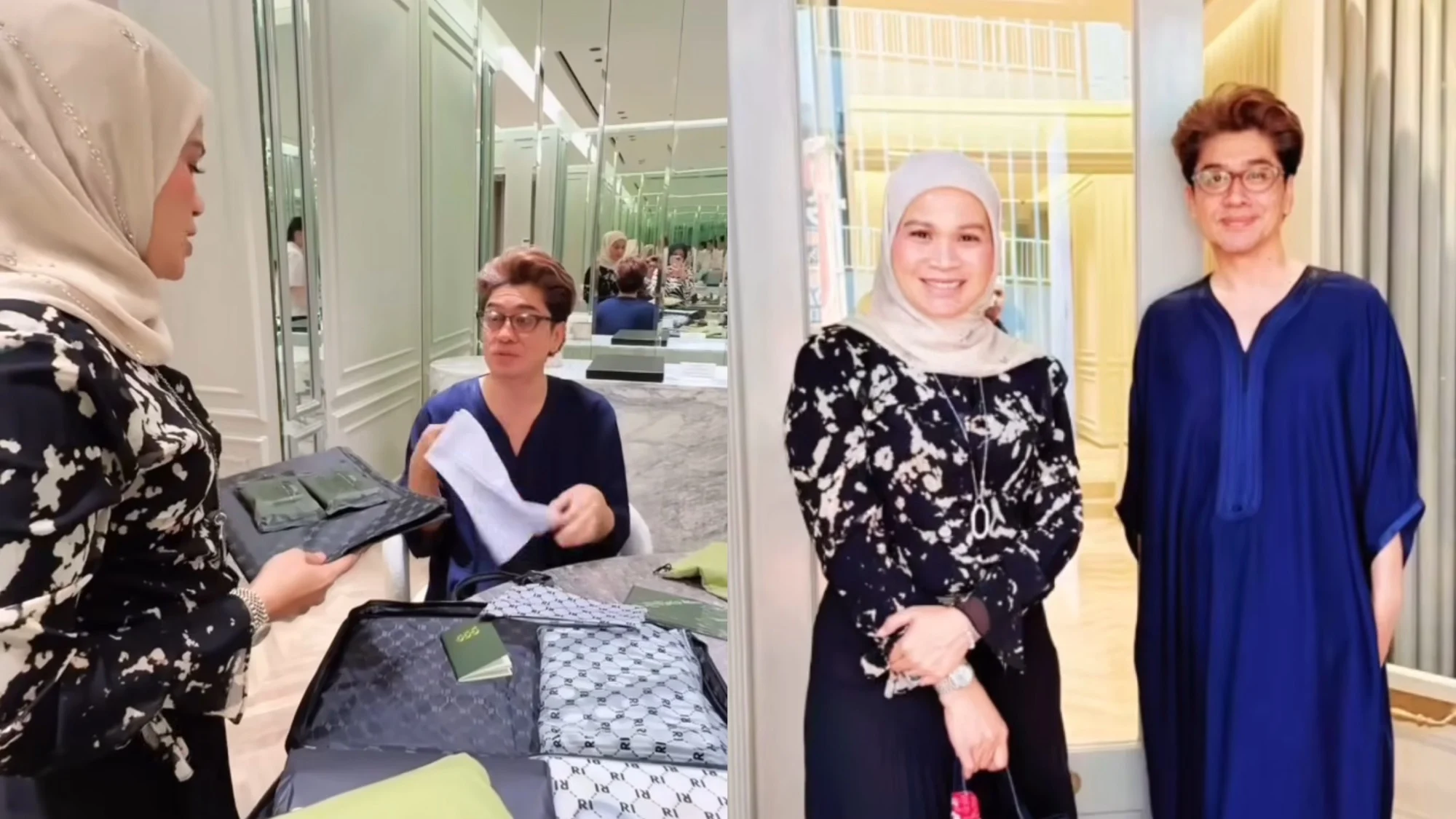 Haliza Maysuri Tempah Set Kain Kafan Jenama Rizalman Ibrahim, Cetus ...